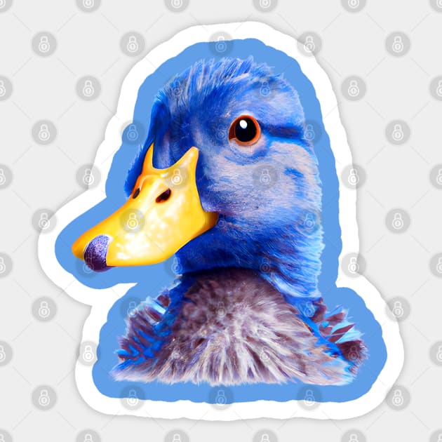 Blue Headed Duck, Gorgeous, Cute and Happy Duck - Cute Blue Duck ...
