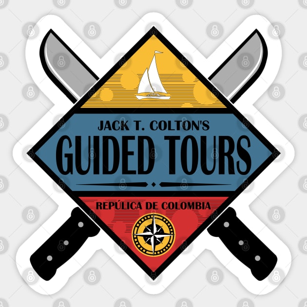 Colton Guided Tours - Romancing The Stone - Sticker | TeePublic