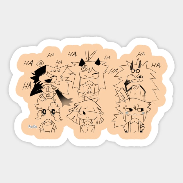FPE students - Fpe Characters - Sticker | TeePublic