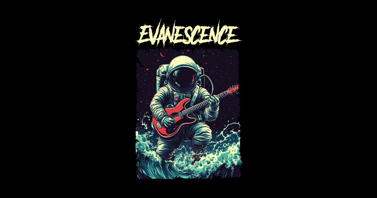 EVANESCENCE BAND FAN ART - Evanescence Band Fan Art - Sticker | TeePublic
