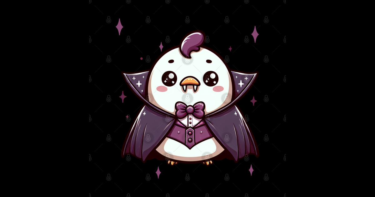 Chicken Vampire - Vampire Slayer - Sticker | TeePublic