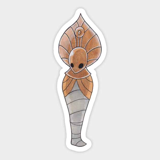 Godseeker Hollow Knight Fanart - Hollow Knight - Sticker | TeePublic