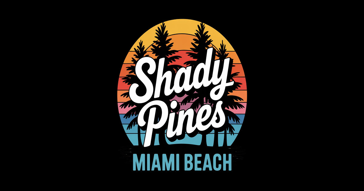 Shady Pines Miami Beach Florida Beach Summer Vacation - Shady Pines ...