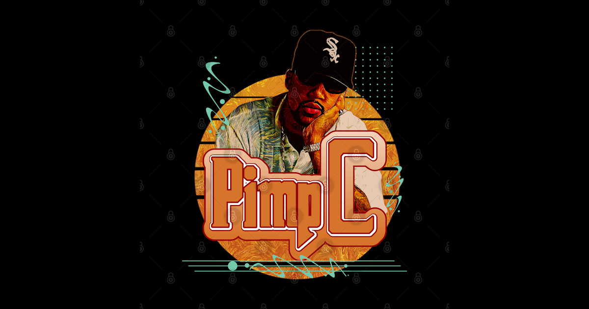 Pimp C \\ Retro Art - Pimp C - Posters and Art Prints | TeePublic