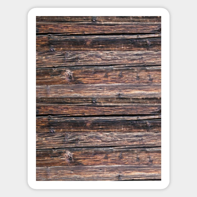 Wood Log Texture - Wood Logs - Sticker | TeePublic