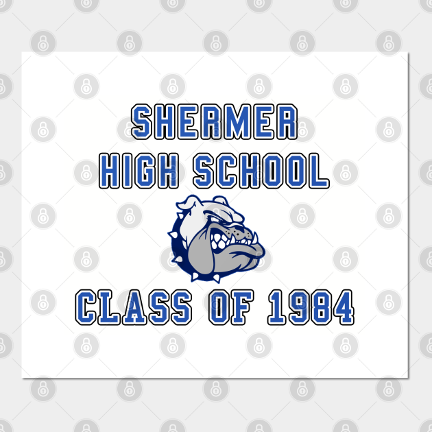 Shermer High School - The Breakfast Club - Posters and Art Prints ...