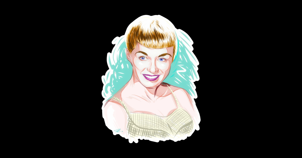June Christy - An illustration by Paul Cemmick - June Christy - Posters ...