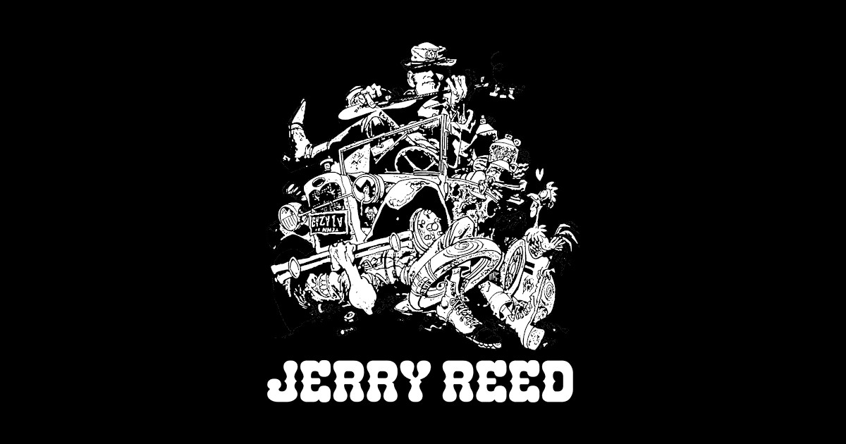 Jerry Reed Cartoon - Jerry Reed - Posters and Art Prints | TeePublic