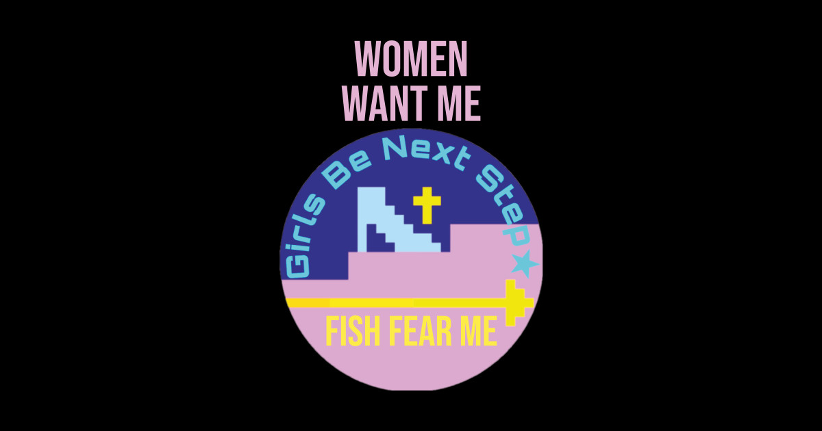 Fish Fear Me - Fish Fear Me - Sticker | TeePublic