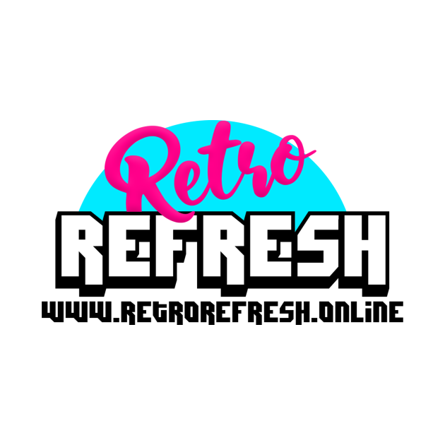 Classic Retro Refresh Logo (for light tee) - Retro Refresh - T-Shirt | TeePublic