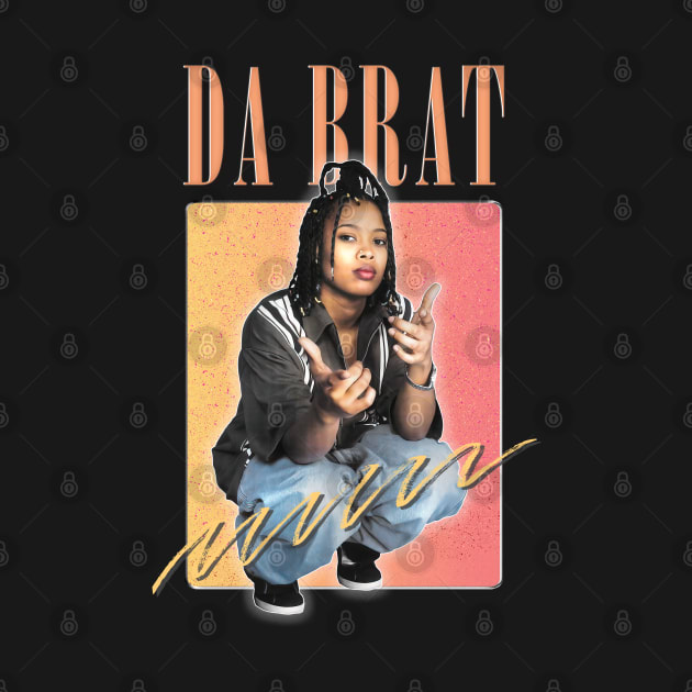 Da Brat \/\ 90s Aesthetic Fan Art Design - Da Brat - T-Shirt | TeePublic