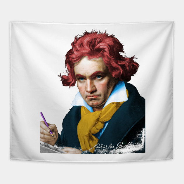 Ludwig van Beethoven Mothers Day - Mothers Day - Tapestry | TeePublic