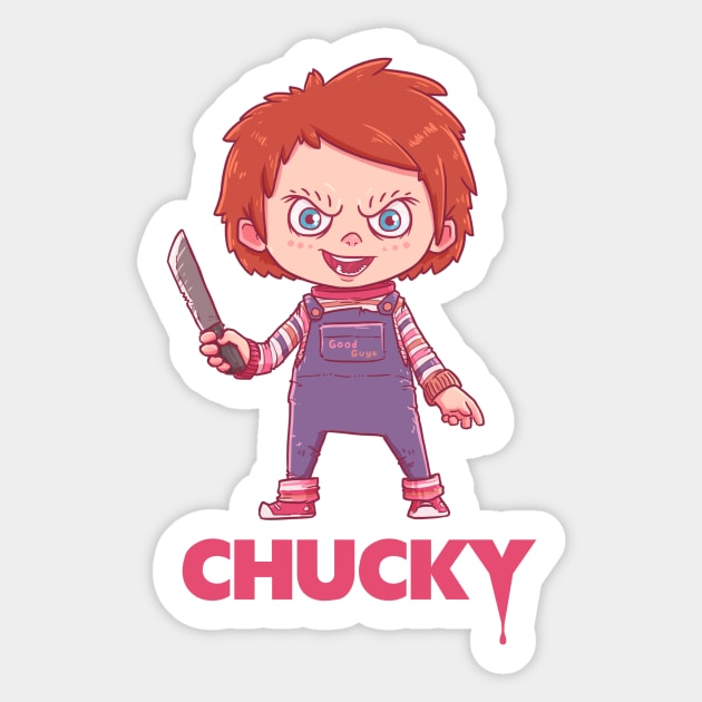 Chucky! - Chucky - Sticker | TeePublic