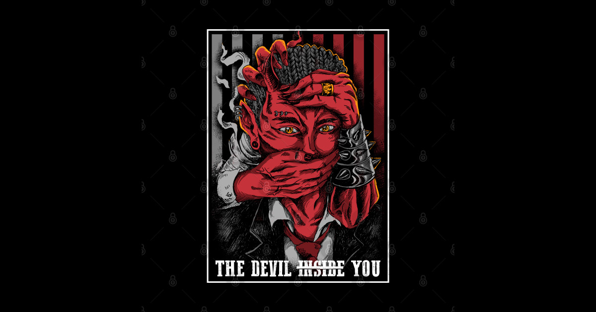 the devil rule - Devil - Sticker | TeePublic