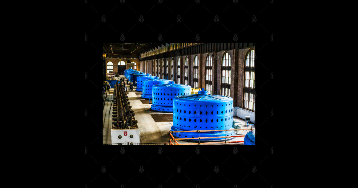 Historic Niagara Power Plant Generators 3 - Historical Landmarks ...