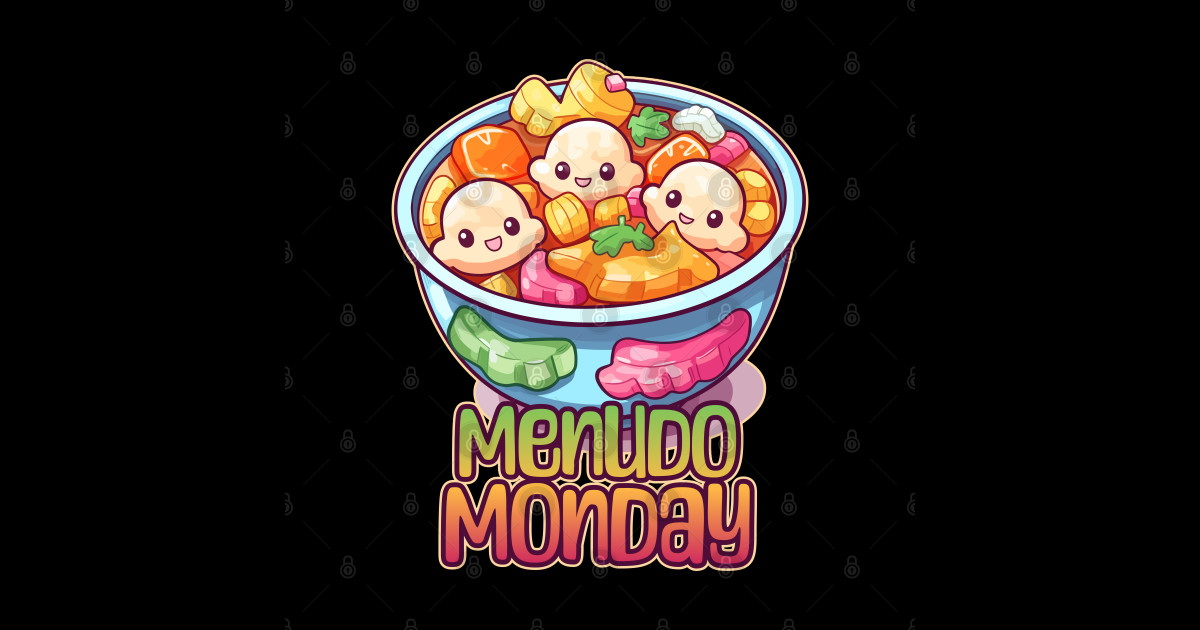 Menudo Monday Foodie Design - Menudo Monday Foodie Design - Sticker ...