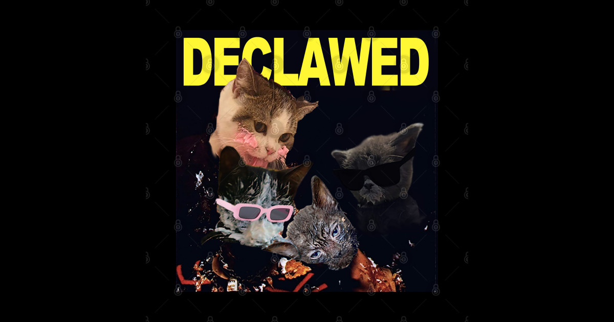 The Declawed - Declawed Declawed Declawed - Punk Rock - Posters and Art ...
