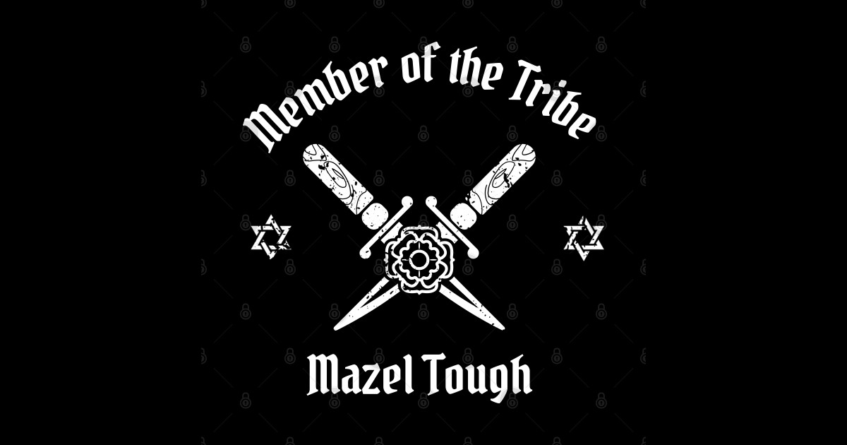 Member of the Tribe: Mazel Tough - Jews - Sticker | TeePublic