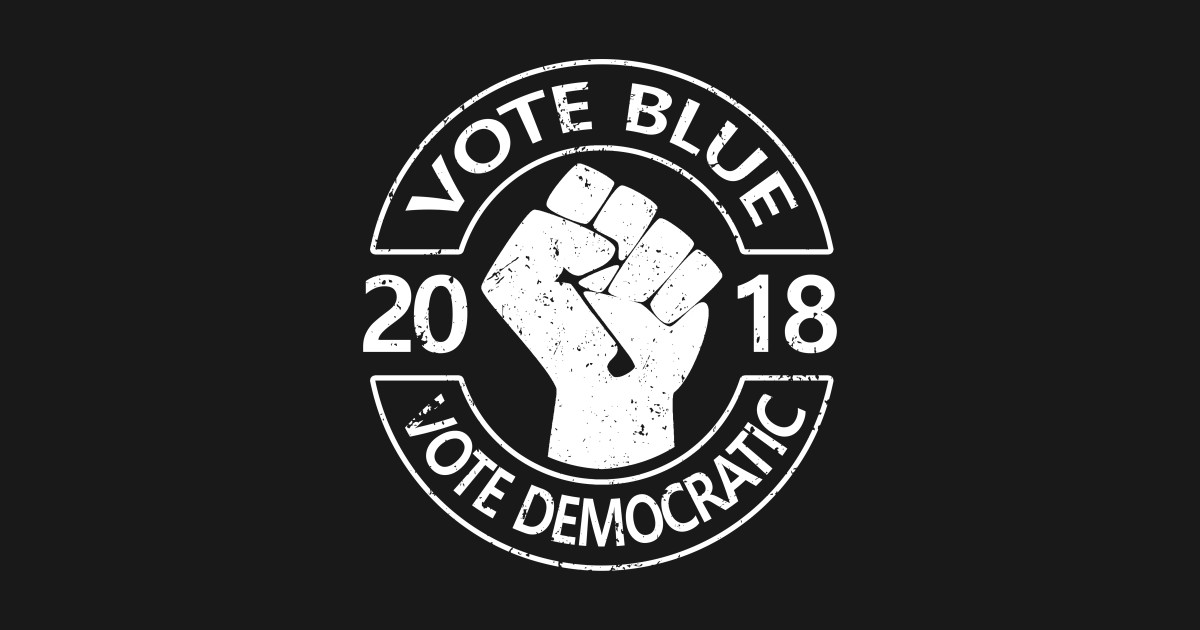 Vote Blue Vote Democrat - Vote - T-Shirt | TeePublic