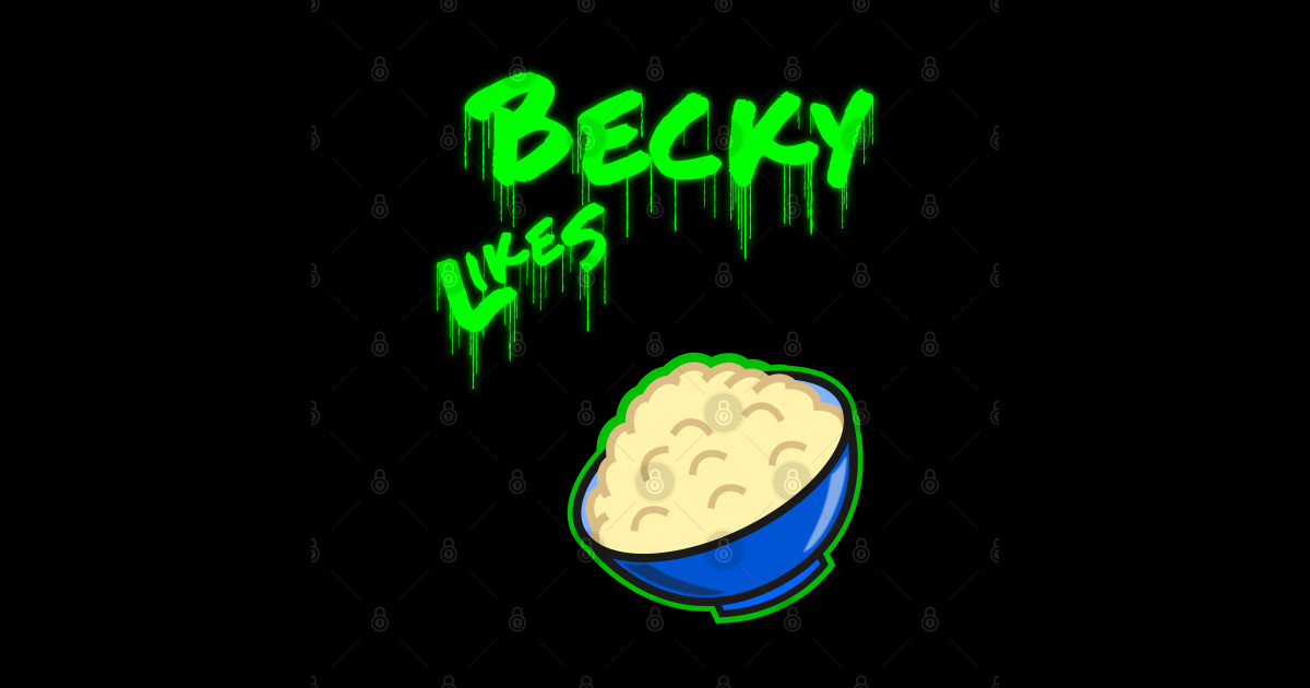 Becky Likes Quinoa - Professional Wrestling - Sticker | TeePublic