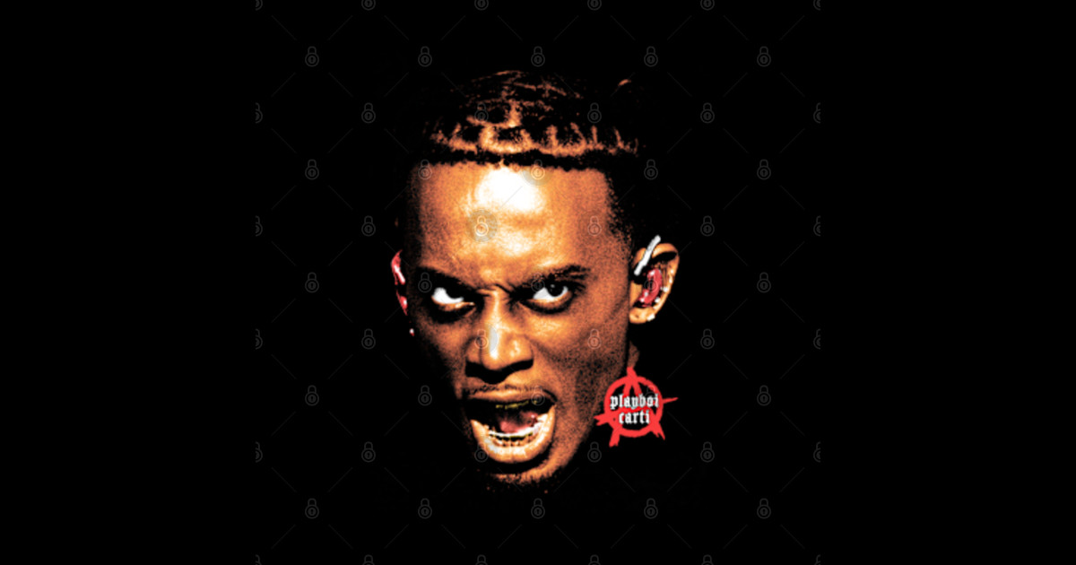 Playboi Carti Big Face - Playboi Carti - Posters and Art Prints | TeePublic