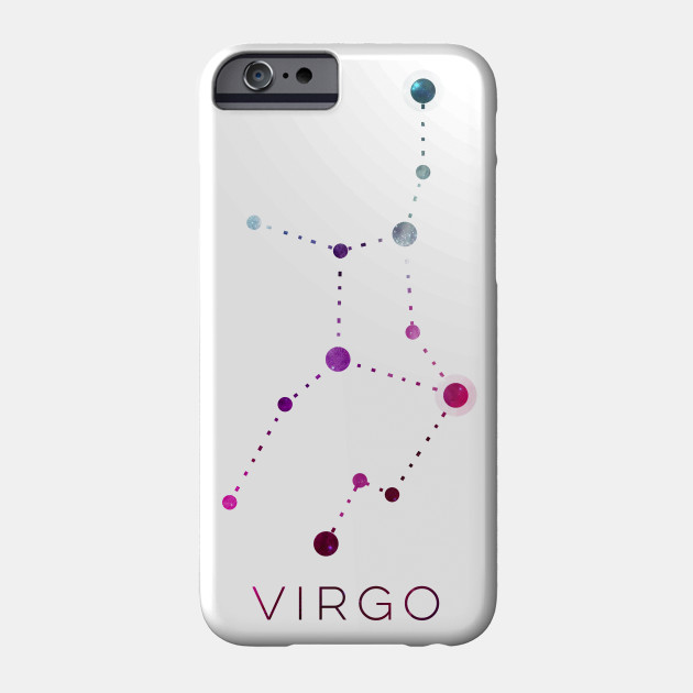 VIRGO STAR CONSTELLATION ZODIAC SIGN - Virgo - Phone Case | TeePublic
