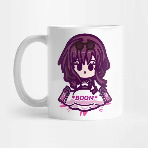 kafka (boom) | (fan-art by smoomaru) - Honkai Star Rail - Mug | TeePublic