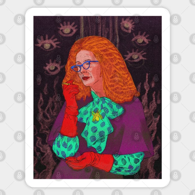 Burn the Witch - Myrtle - Sticker | TeePublic