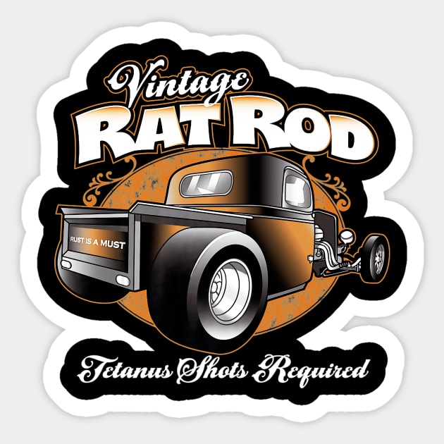 Rat Rod - Rat Rods - Sticker | TeePublic