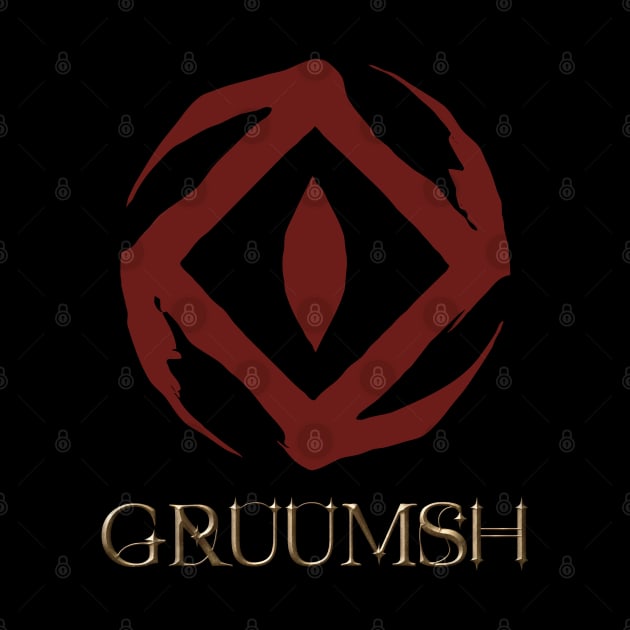 Symbol of Gruumsh DnD Dragon God. Baldurs gate 3. - Baldurs Gate 3 ...