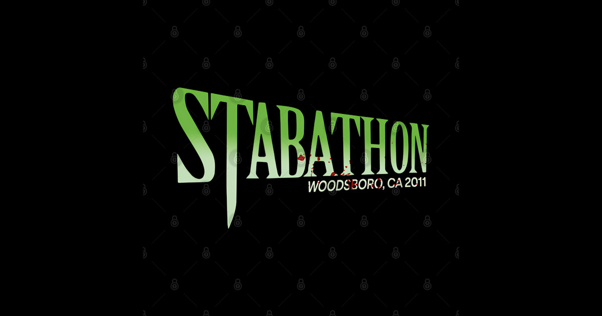 Stabathon Scream Ghostface - Stabathon Scream Ghostface - Sticker ...