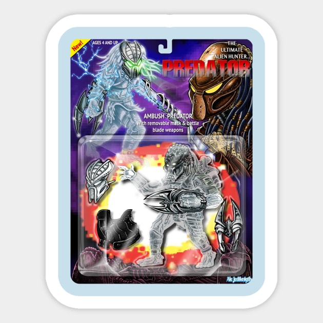 Ambush Predator Kenner - Predator - Sticker | TeePublic