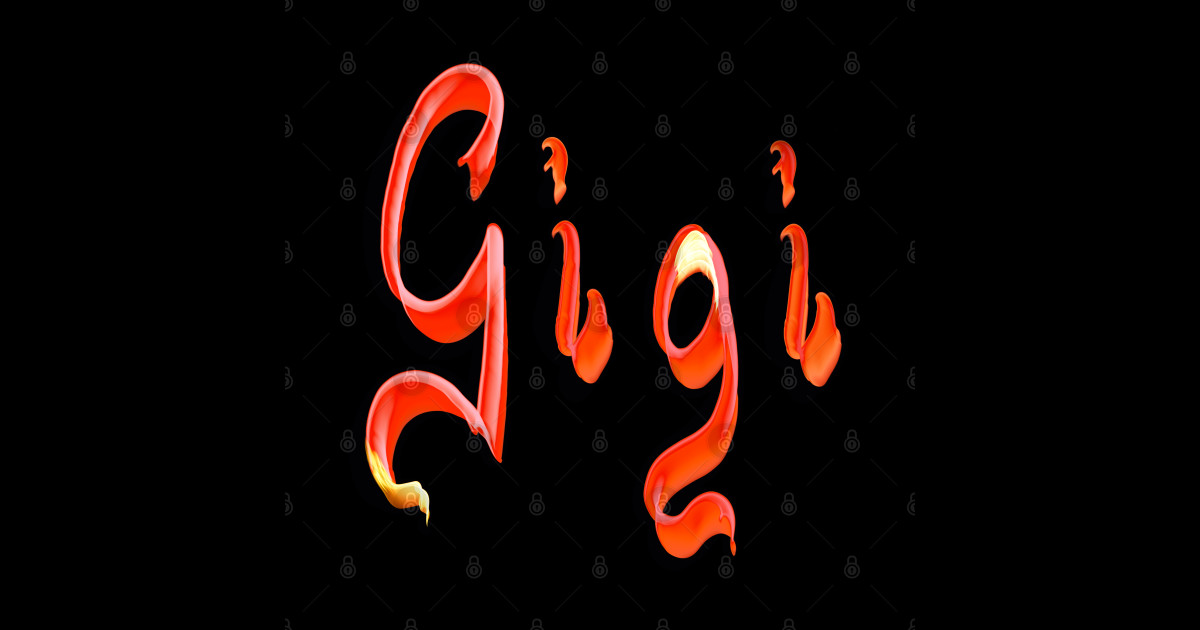 Top 10 best personalised gifts 2022 - Gigi- name with pattern - Gigi ...