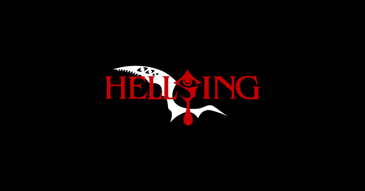 Logo of Hellsing Anime - Anime - Posters and Art Prints | TeePublic