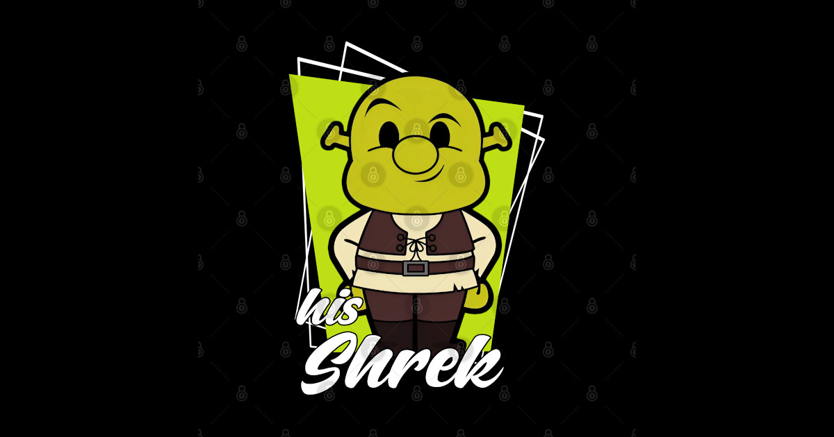shrek - Shrek - Sticker | TeePublic