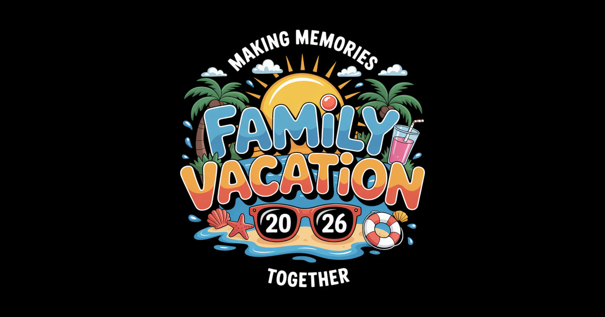 Family Vacation 2026 Making Memories Together Summer - Family Vacation ...