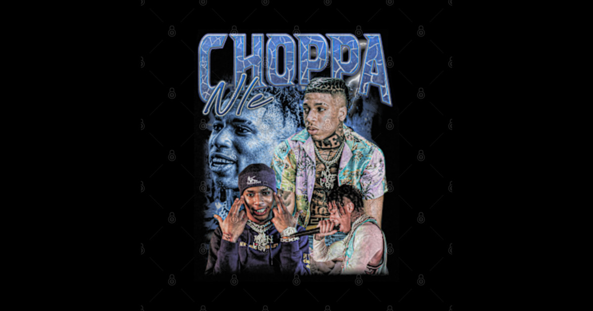 NLE Choppa Vintage Bootleg - Nle Choppa - Sticker | TeePublic