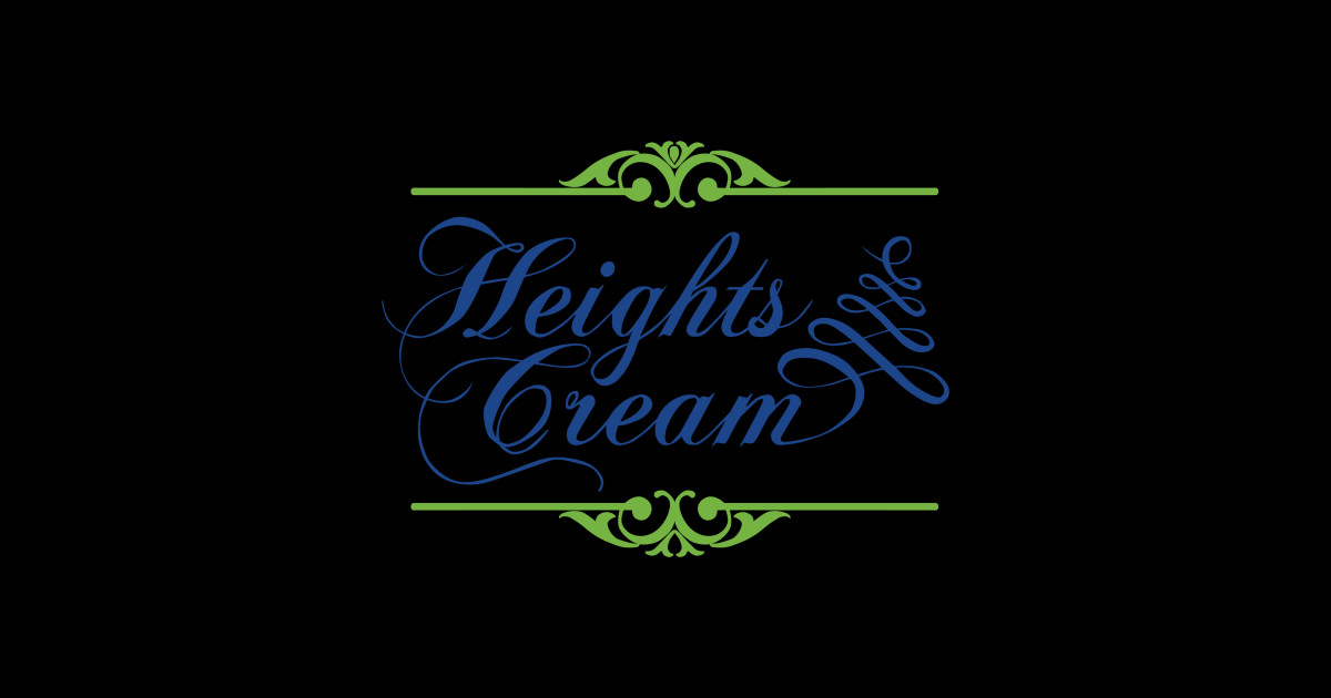 Heights Cream Logo - Ice Cream - Sticker | TeePublic