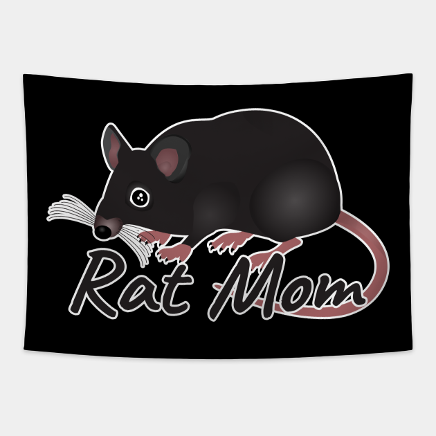 Rat Mom - Rat - Tapestry | TeePublic