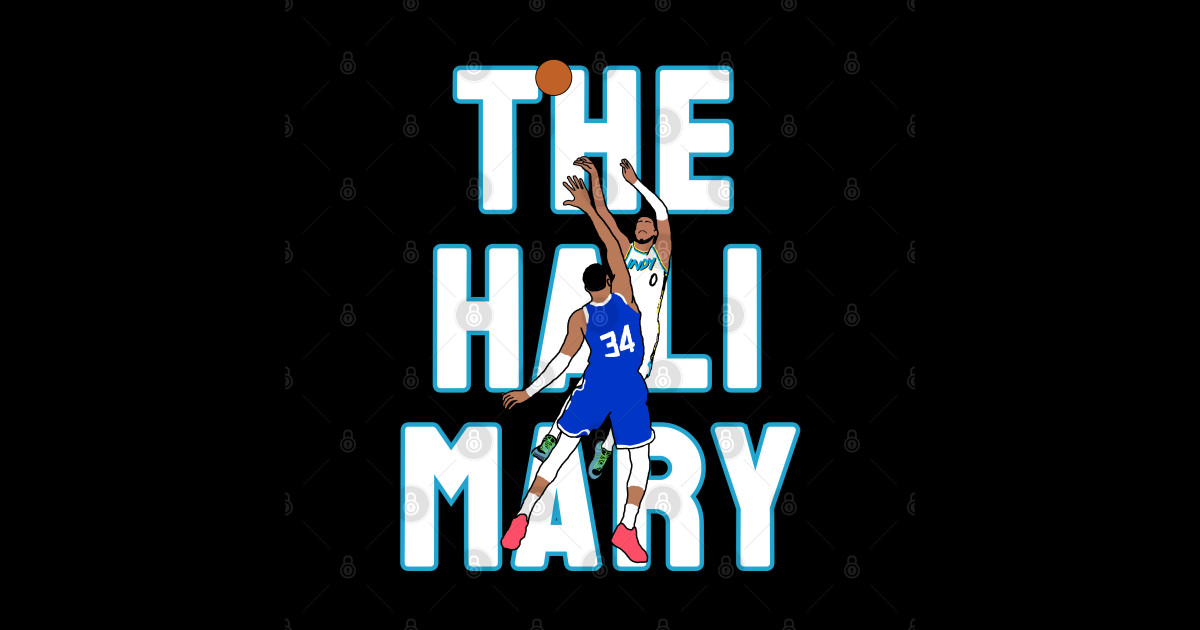 The Hali Mary - Tyrese Haliburton - Sticker | TeePublic