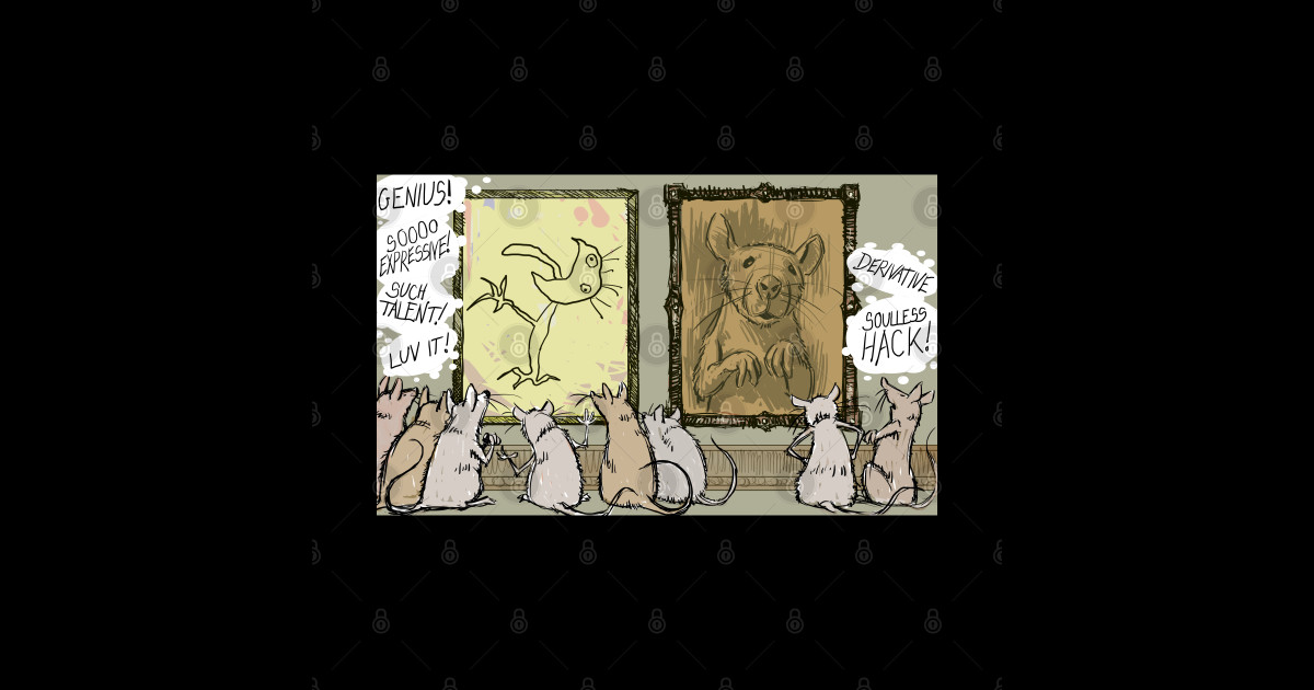 Art Appreciation - Art Criticism - Sticker | TeePublic
