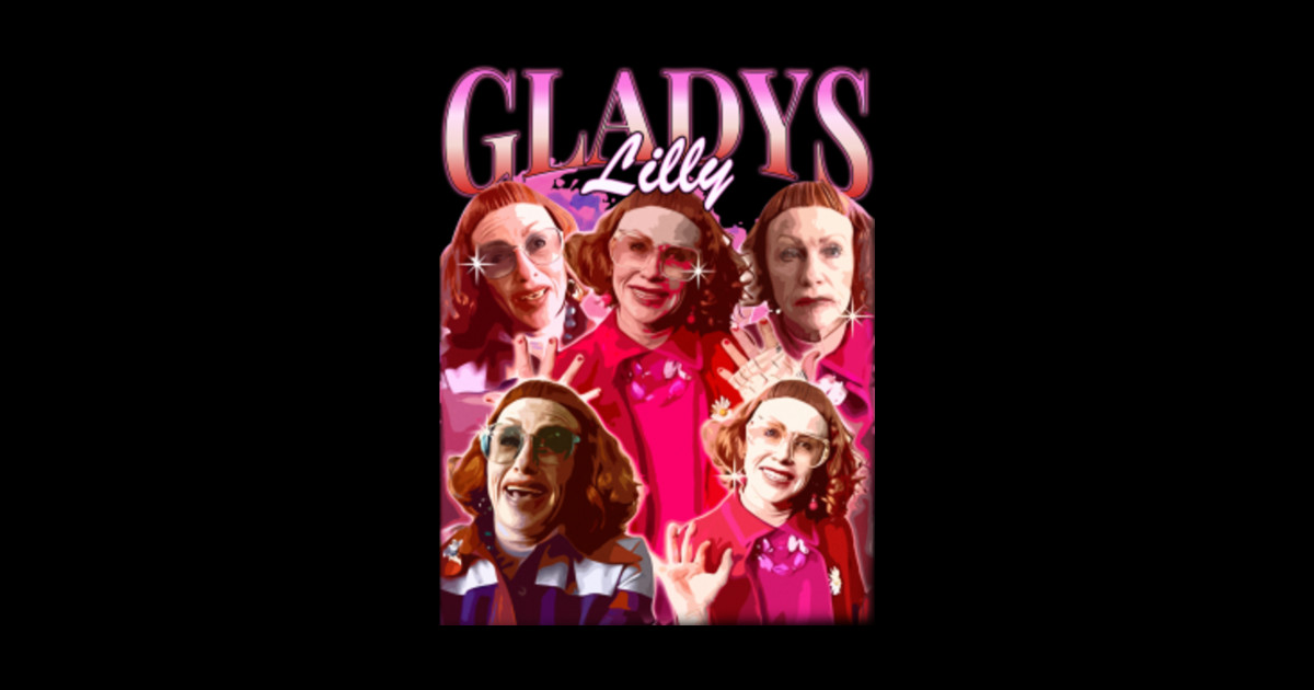 Gladys Lilly Vintage 90s Bootleg - Weapons Movie - Magnet | TeePublic