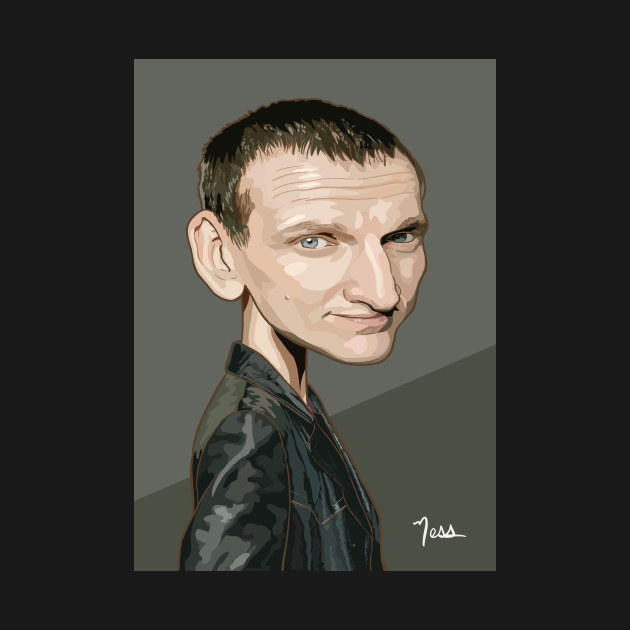 9th Doctor - Nesshead - T-Shirt | TeePublic