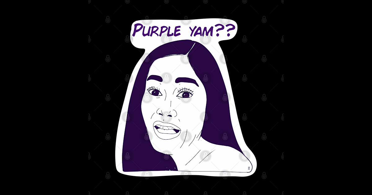 FILIPINO FUNNY MEME UBE STICKER - Jollibee - Sticker | TeePublic