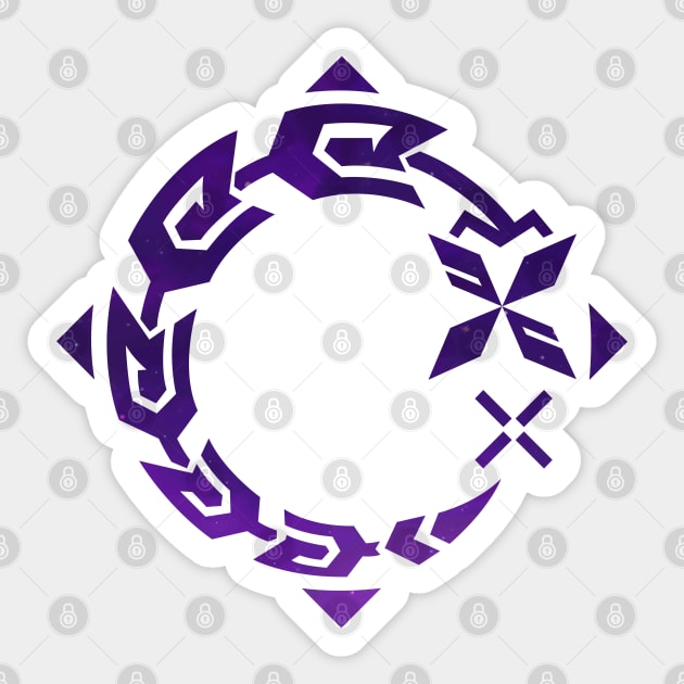 Genshin Impact Kuki Shinobu Emblem - Constellation - Genshin Impact ...