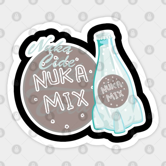 Nuka-Cide Mix - Nuka Cide Mix - Sticker | TeePublic