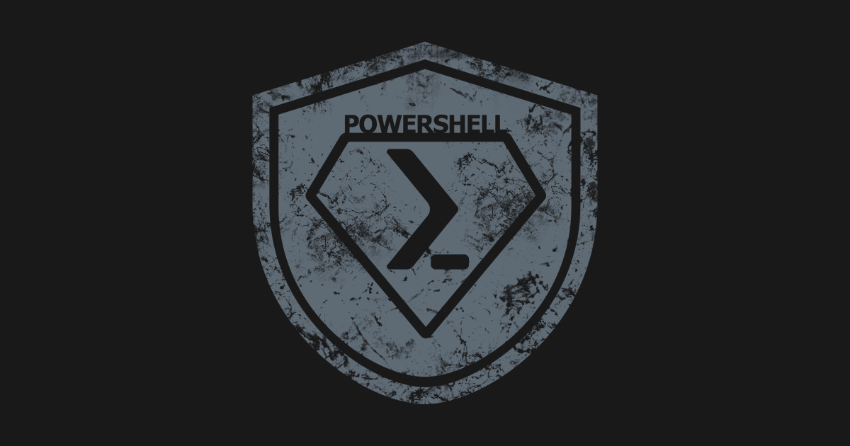 PowerShell Emblem - Coding - T-Shirt | TeePublic