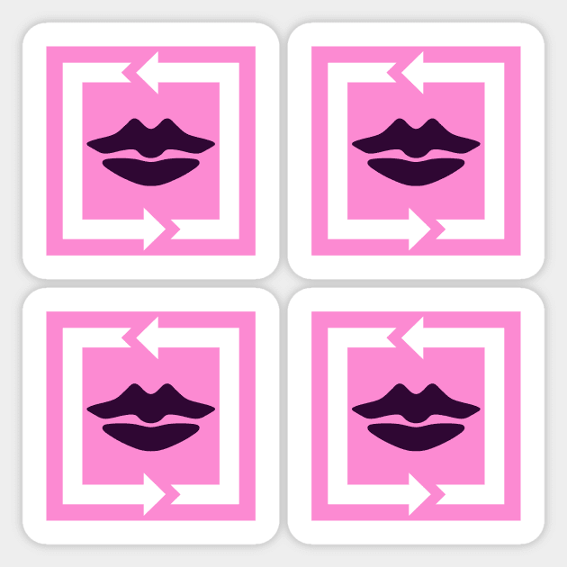 Ermes Costello "Kiss" - Stone Ocean - Sticker | TeePublic