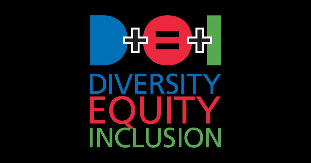 Diversity + Equity + Inclusion - Diversity And Inclusion - Sticker ...
