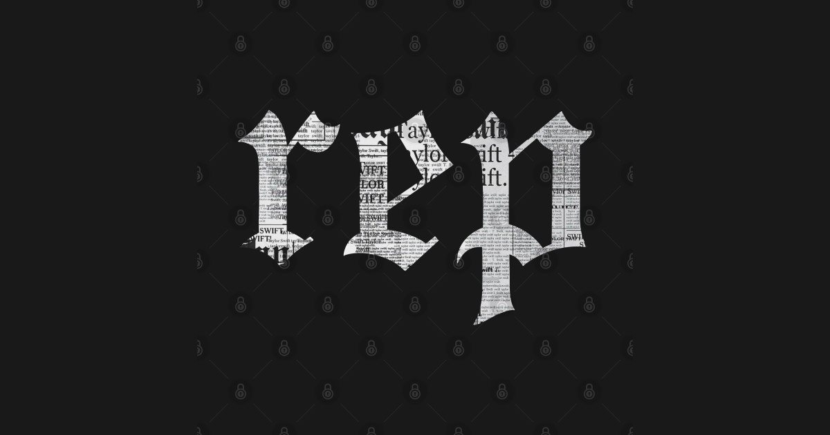 Reputation- rep typography album inspired design - Reputation - T-Shirt ...